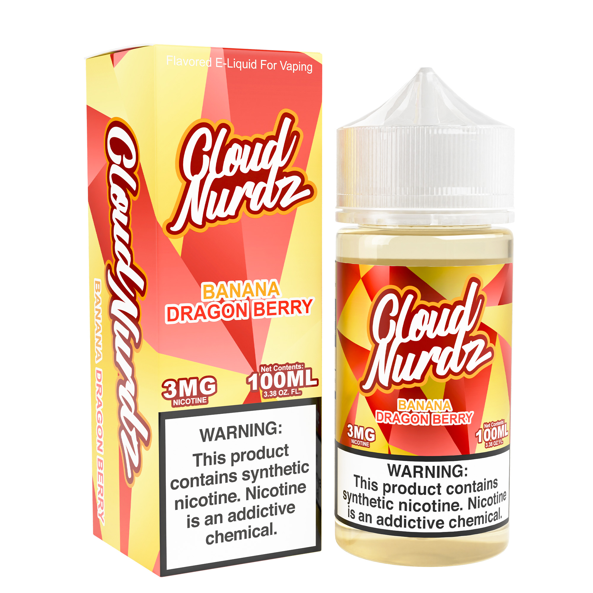 Cloud Nurdz Synthetic - Banana Dragon Berry 100mL